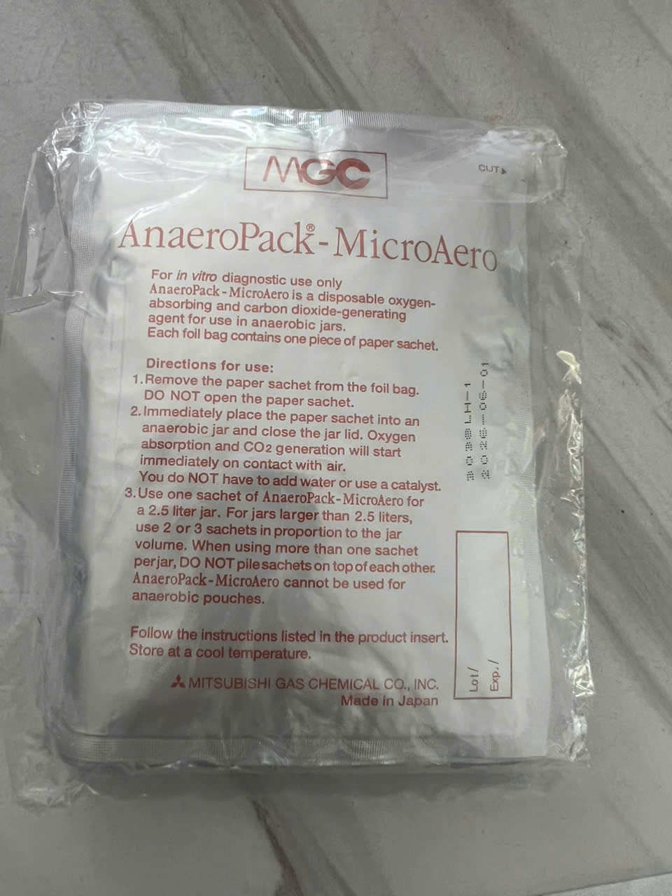 Gói ủ kỵ khí AnaeroPack-MicroAero MGC-Nhật